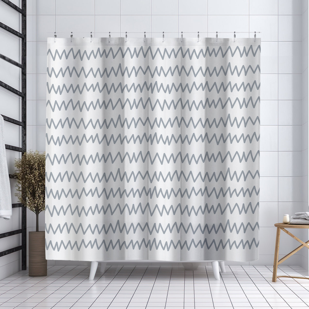 ULLI HOME Coco Shower Curtain | Wayfair