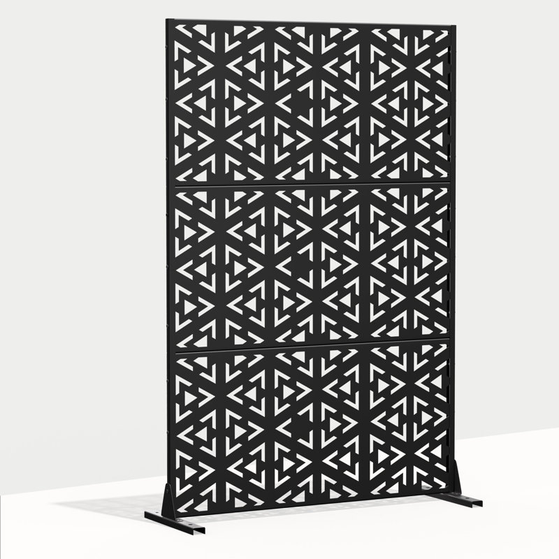 Dovelina Outdoor Metal Privacy Screen & Reviews | Wayfair