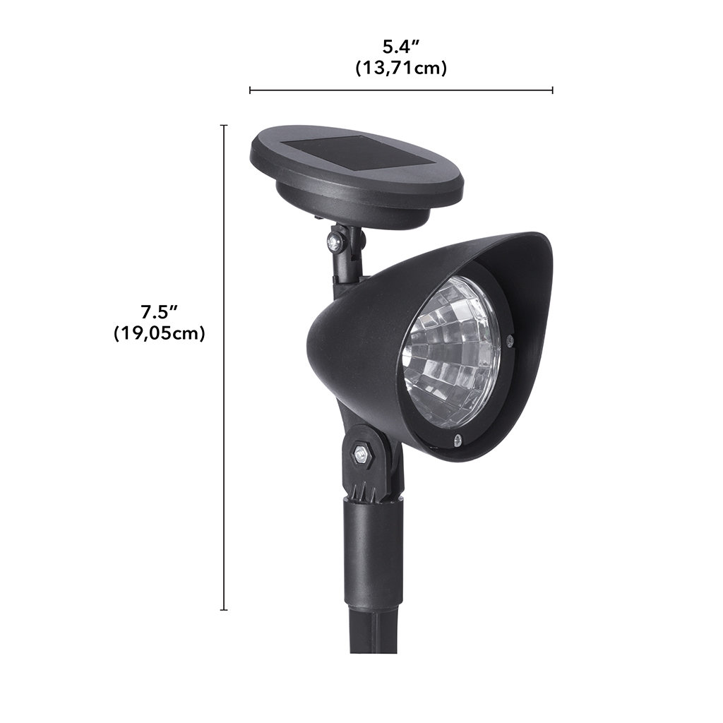 Sterno Home Black Low Voltage Solar Powered Pathway Light Pack ...