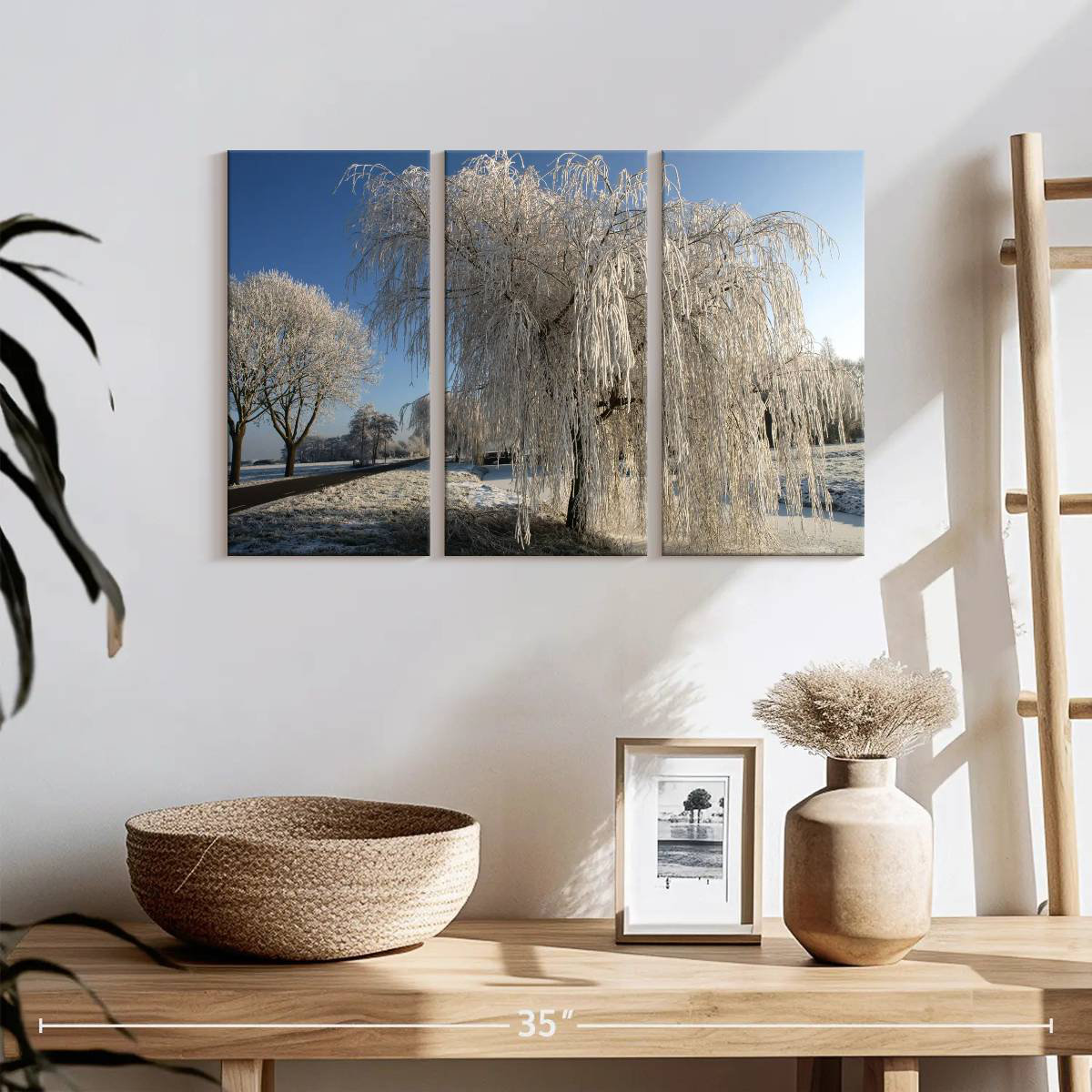 Lark Manor™ Harnek Frozen Willow Tree | Wayfair