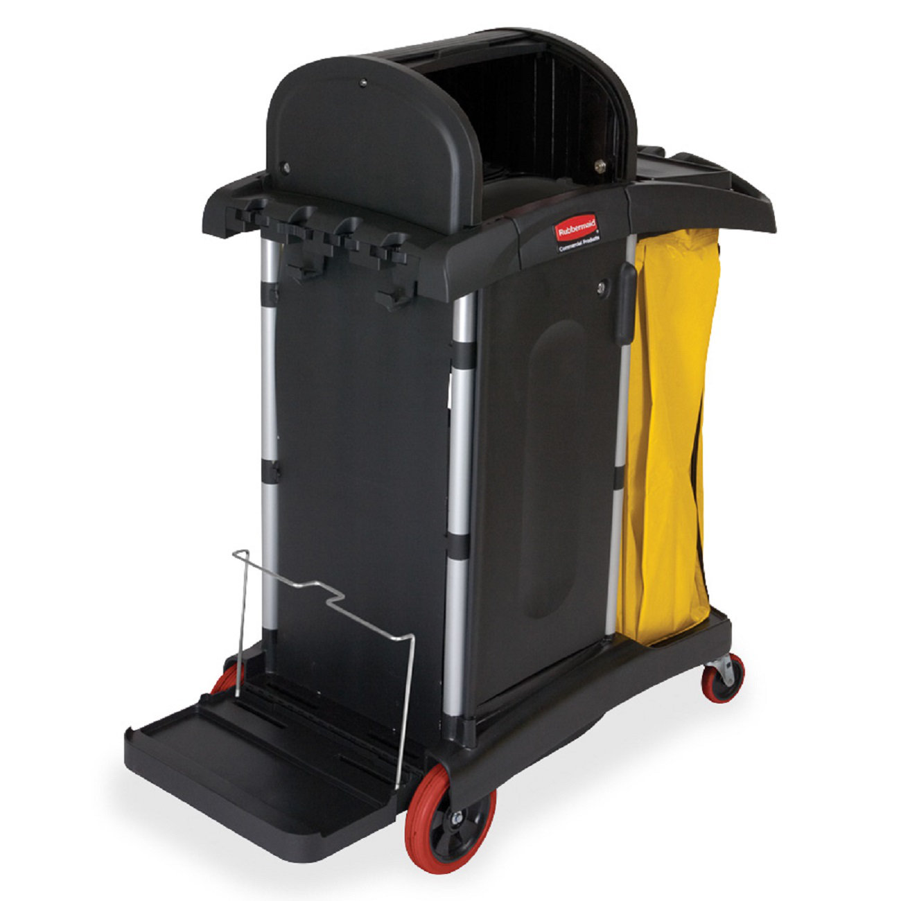 Rubbermaid Commercial Products High Security Cleaning Utility Cart ...