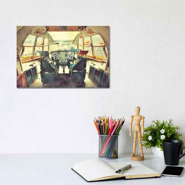 ClassicLiving Flying Dead Plane by Muhammad Syafei - Wrapped Canvas ...