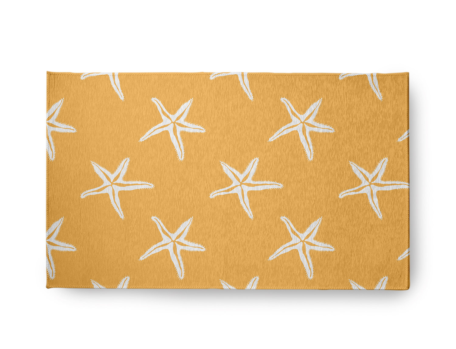 Dovecove Starfish Beach Style Chenille Area Rug-CRAN1482YE8 - Wayfair ...