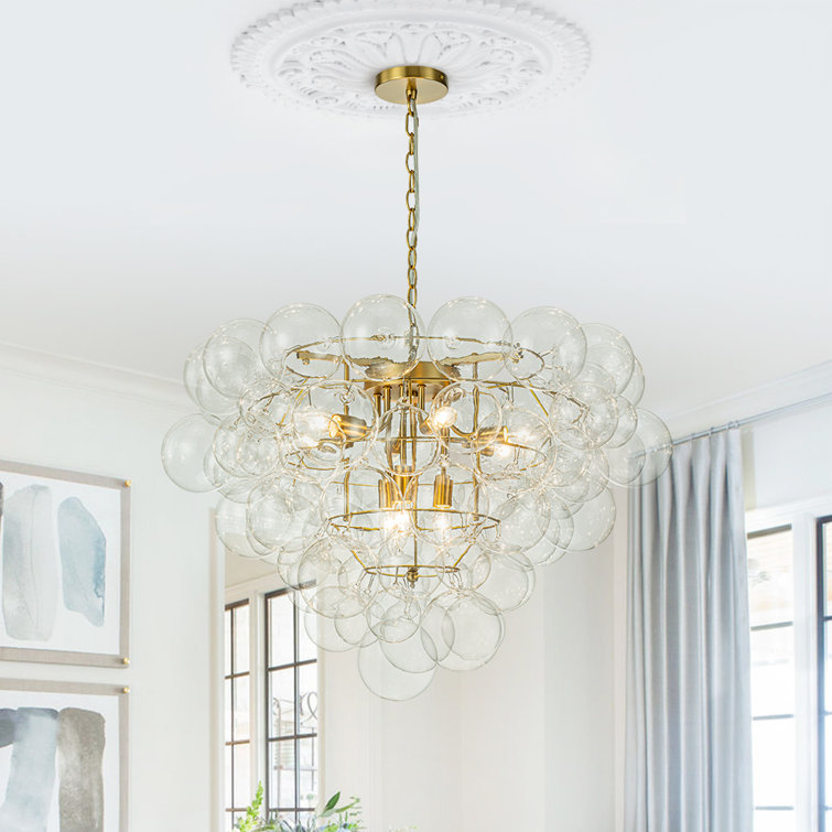 House of Hampton® Jorina 9 - Light Dimmable Chandelier | Wayfair