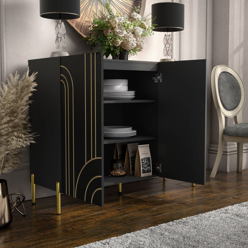 Willa Arlo Interiors Parkey 48.07'' Sideboard | Wayfair
