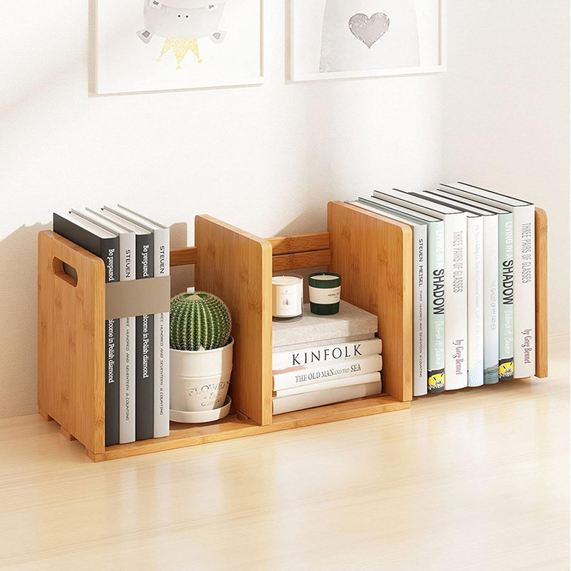 George Oliver Desktop Bookshelf Expandable Desktop Organizer Counter ...