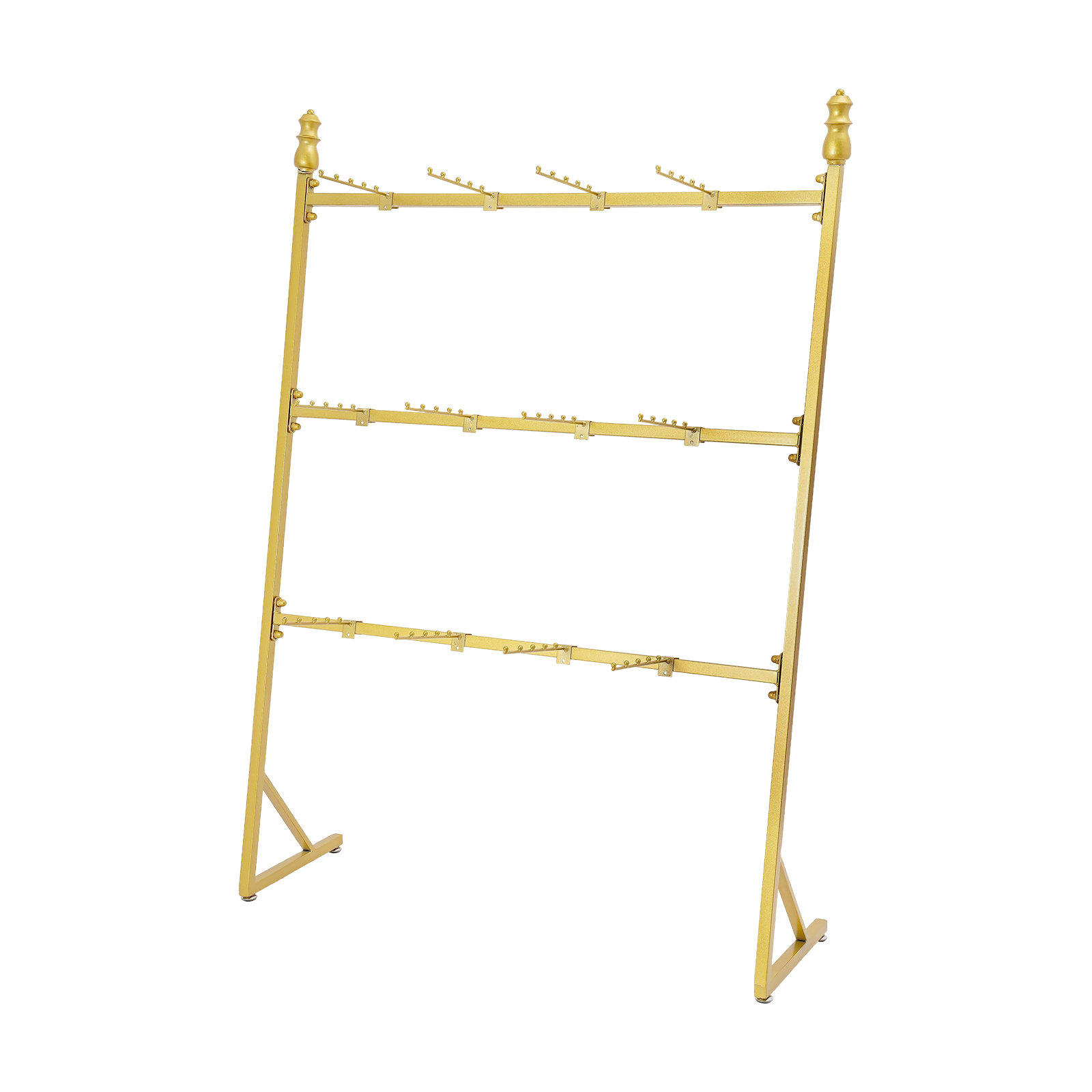 Latitude Run® Gold Underwear Display Stands Lingerie Stand Shelves Bra ...