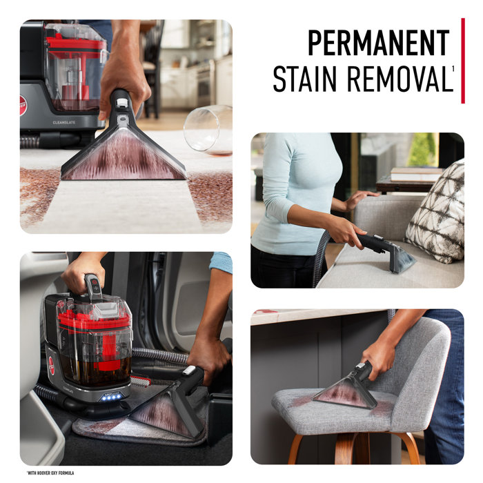 Hoover Onepwr Cleanslate Cordless Carpet & Upholstery Spot Cleaner ...