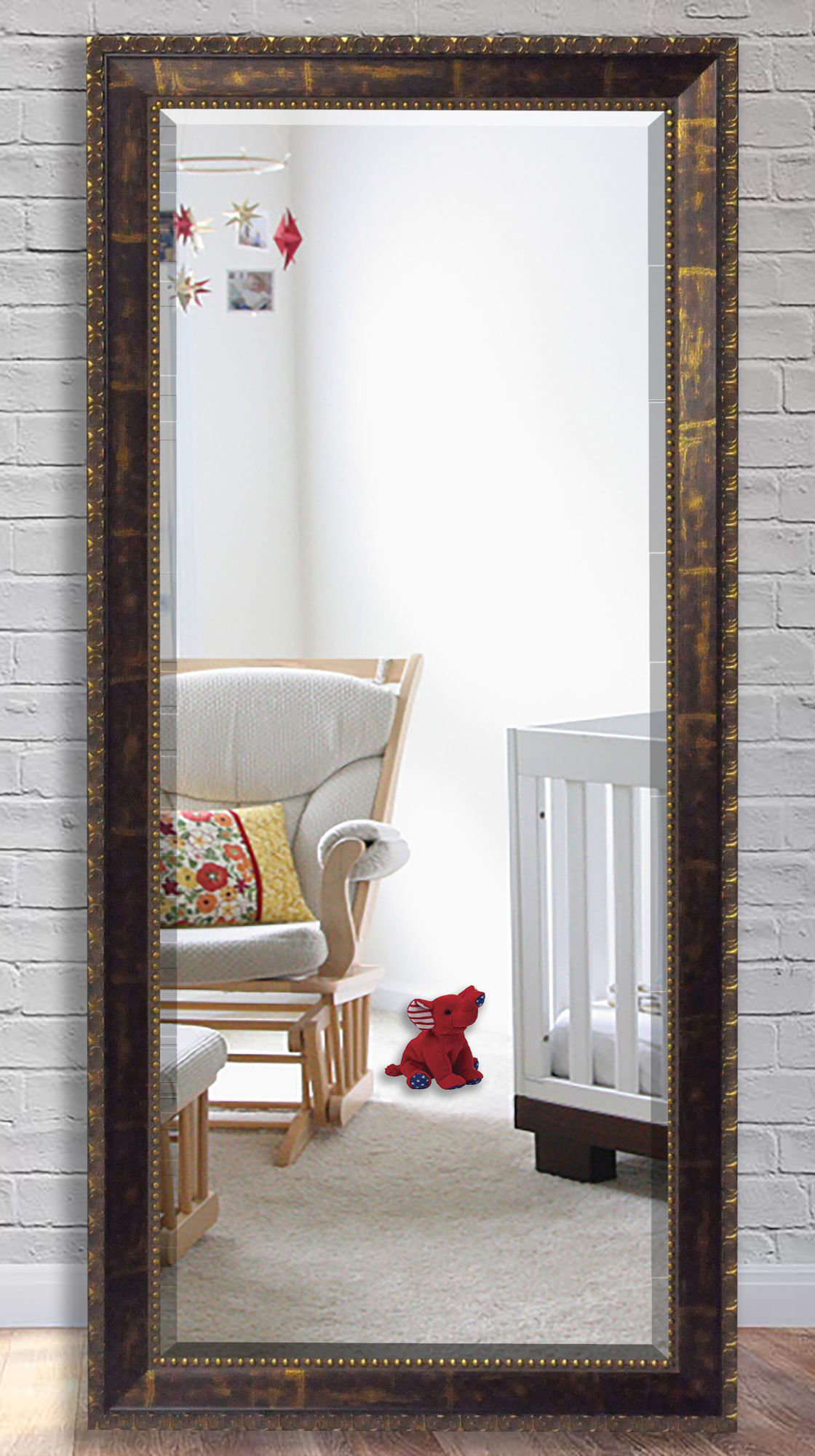 Lark Manor Angilique Alpo Copper Bronze Beveled Wall Mirror & Reviews ...