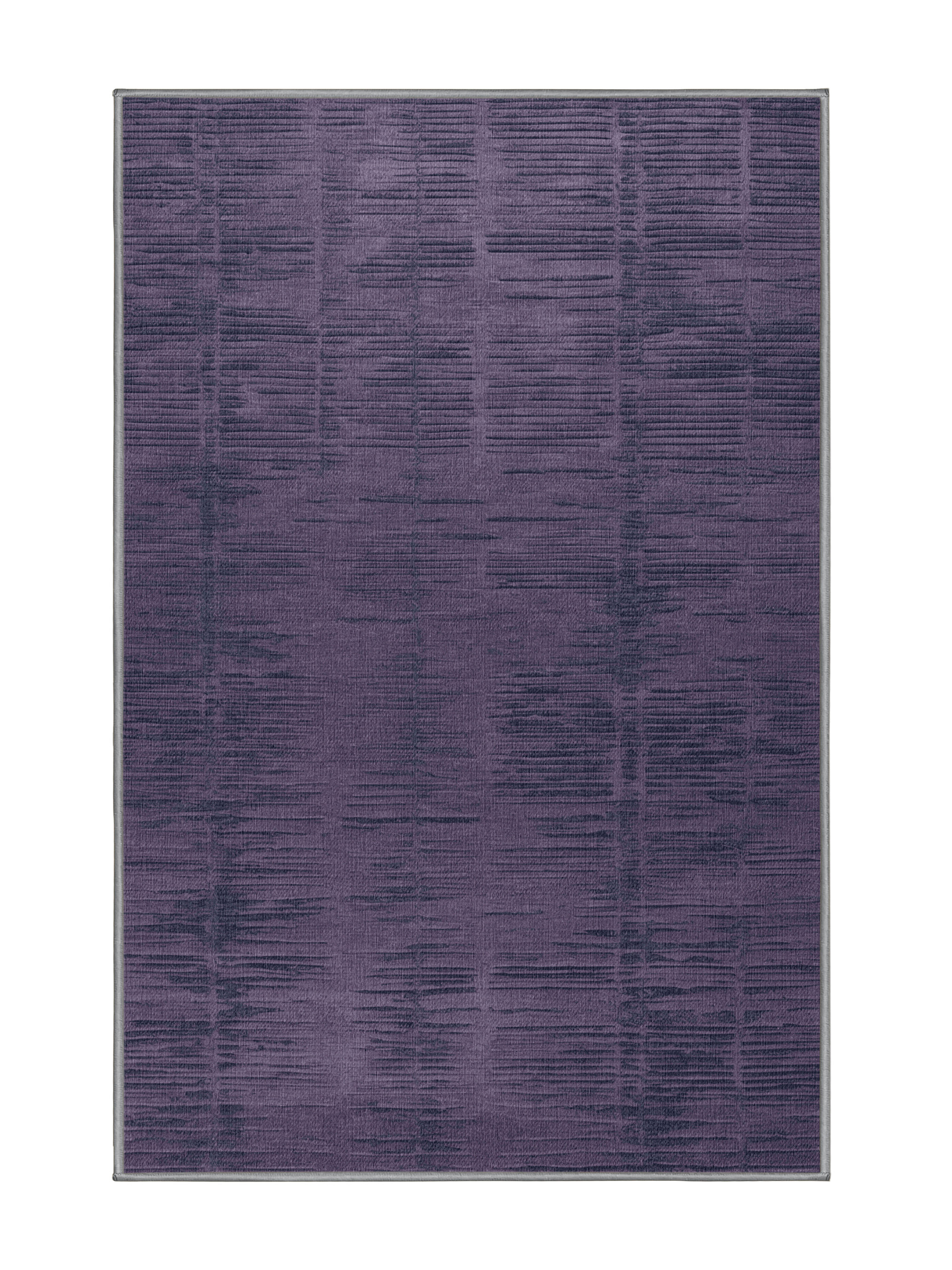 Hokku Designs Machine Washable Abstract Purple Area Rug | Wayfair