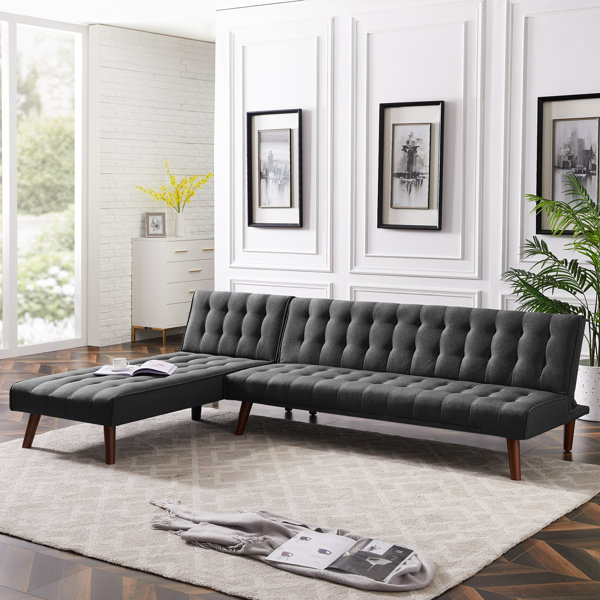 George Oliver Riggle 2 - Piece Upholstered Sectional | Wayfair