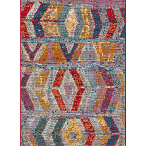 4' x 6' Red Outdoor Rugs You'll Love | Wayfair