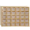 Wood Designs Contender 30 Compartment Cubby with Bins & Reviews | Wayfair