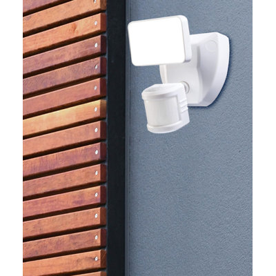 Globe Electric Company 2 - Head Hardwired Outdoor Security Flood Light ...