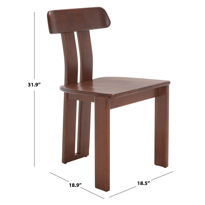 AllModern Jahmal Solid Wood Side Chair & Reviews | Wayfair