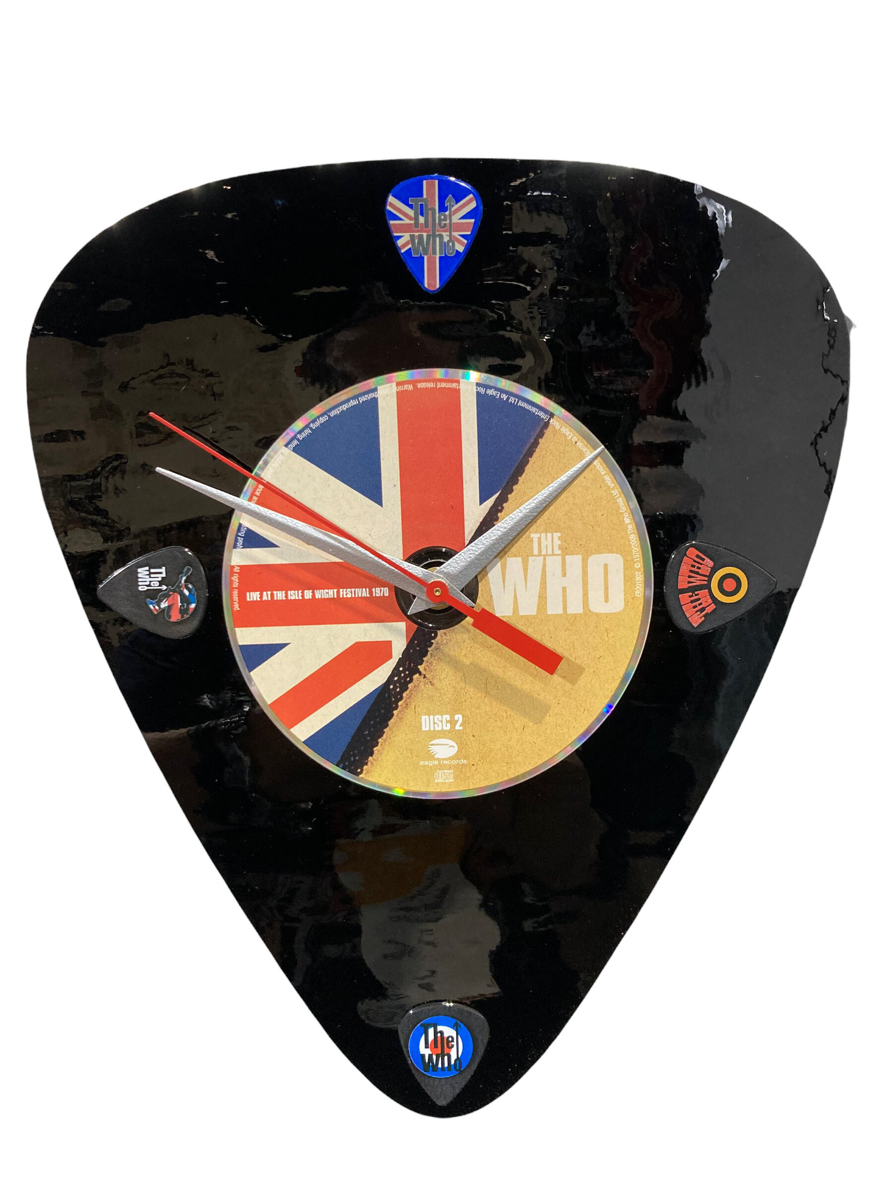 Rocking The Clock Studio Series Glass Wall Clock - Wayfair Canada