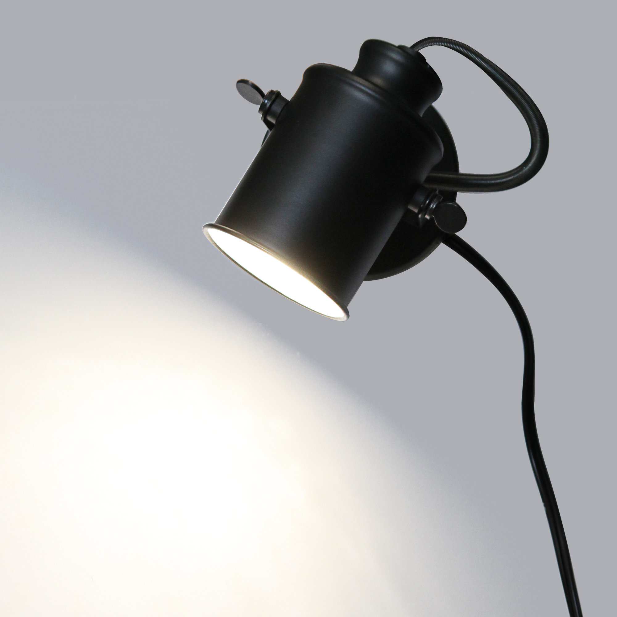 Latitude Run® LED Desk Lamp With Shake On Switch, 360 Degree Rotation ...