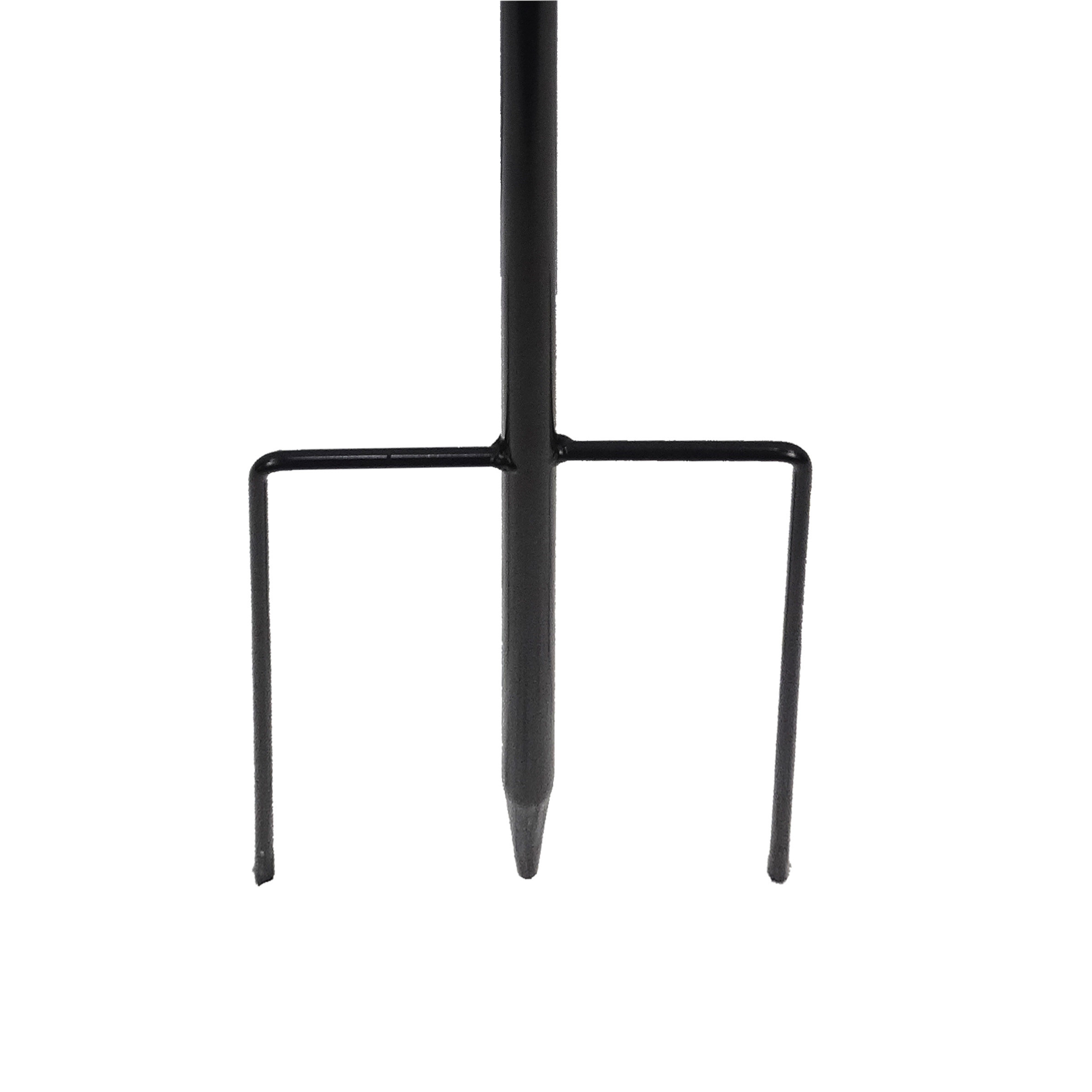 Arlmont & Co. 55"H Double Layer Peacock Wind Spinner Garden Stake | Wayfair