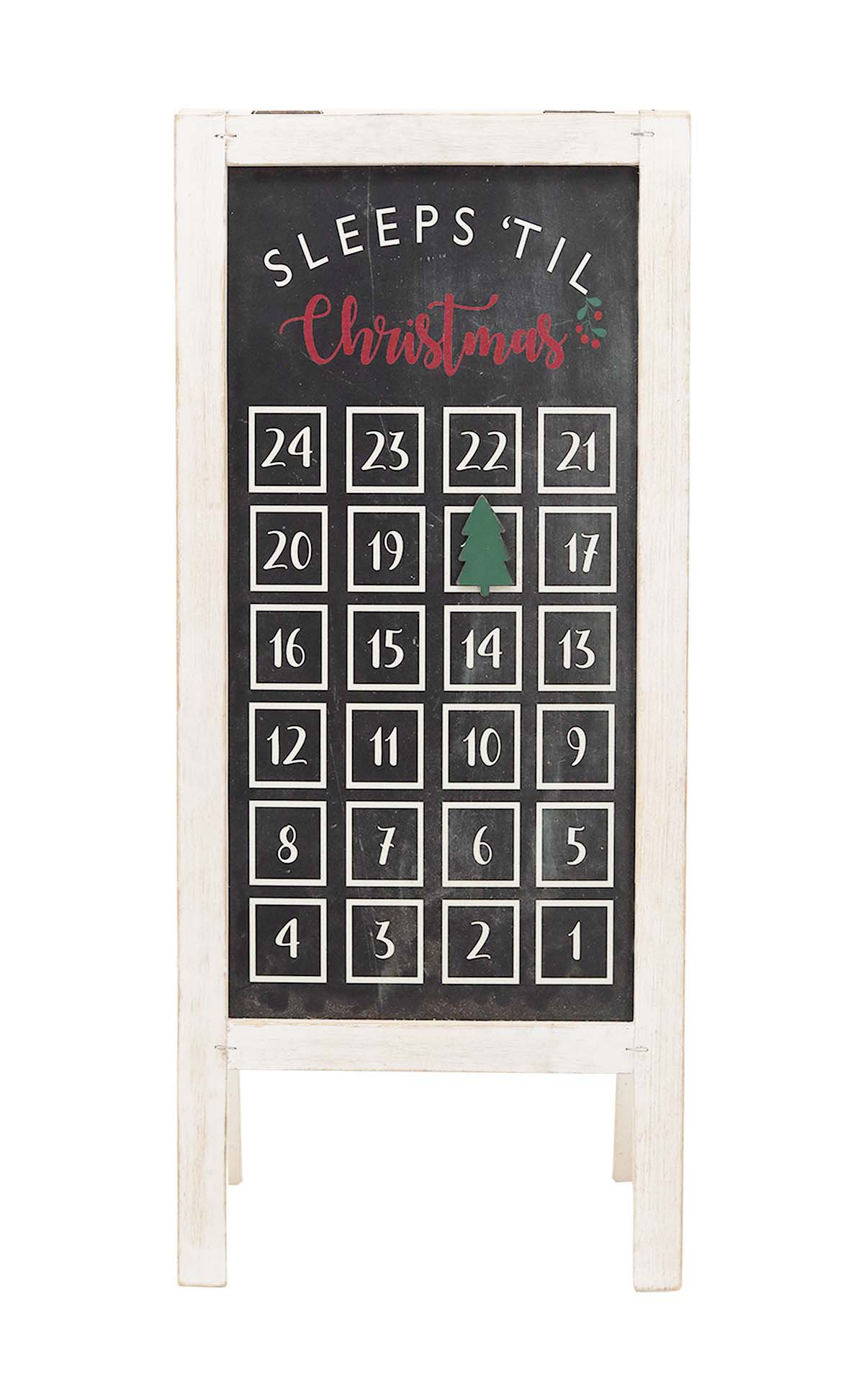The Holiday Aisle® Tabletop Countdown Wood Easel & Reviews | Wayfair