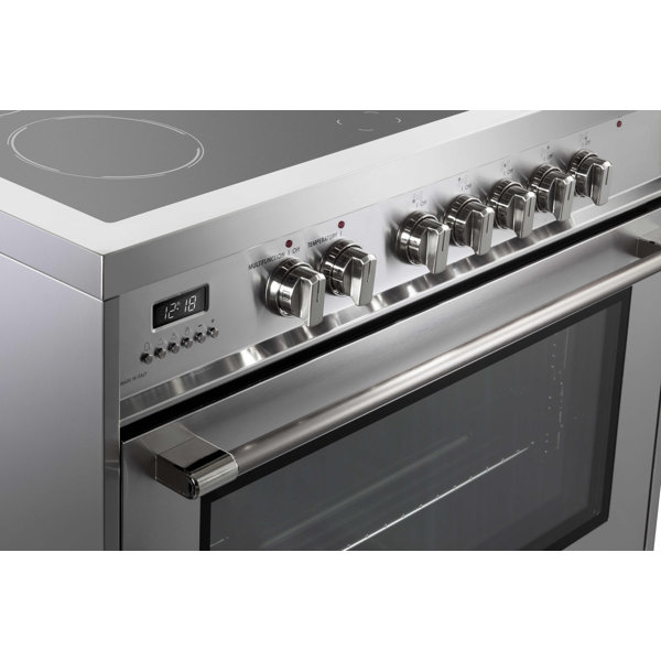 Verona Prima 36" 5 burner Single Electric Range Stainless | Perigold