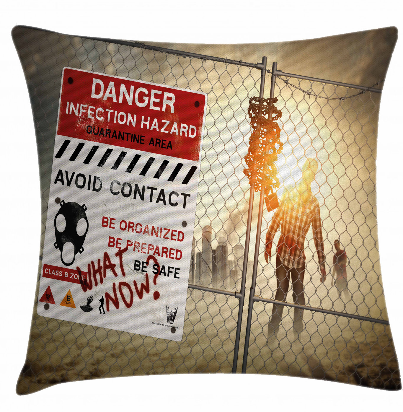 Ambesonne Zombie Indoor / Outdoor 26" Throw Pillow Cover | Wayfair