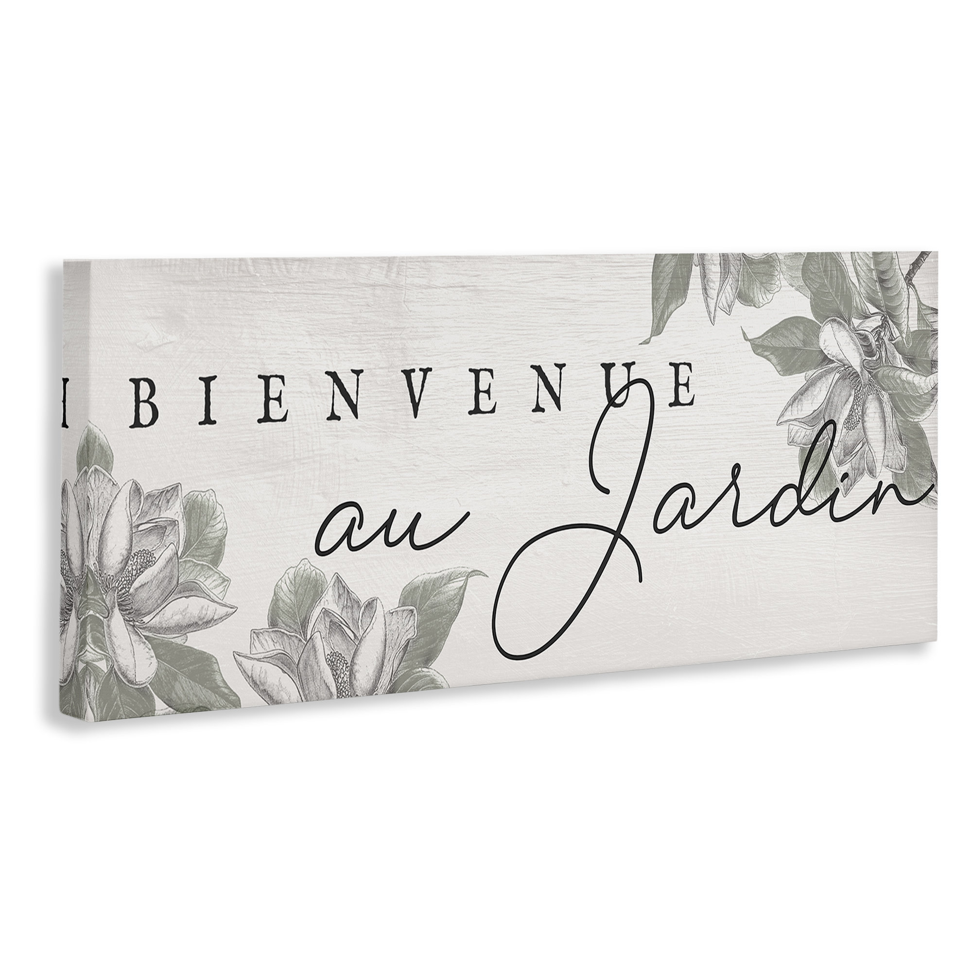 Ophelia & Co. Vintage Garden Welcome Canvas Wall Art by Daphne Polselli ...