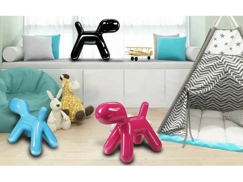 Wrought Studio™ Lambertville Dog Shape Footstool Chair Seat, Animal ...