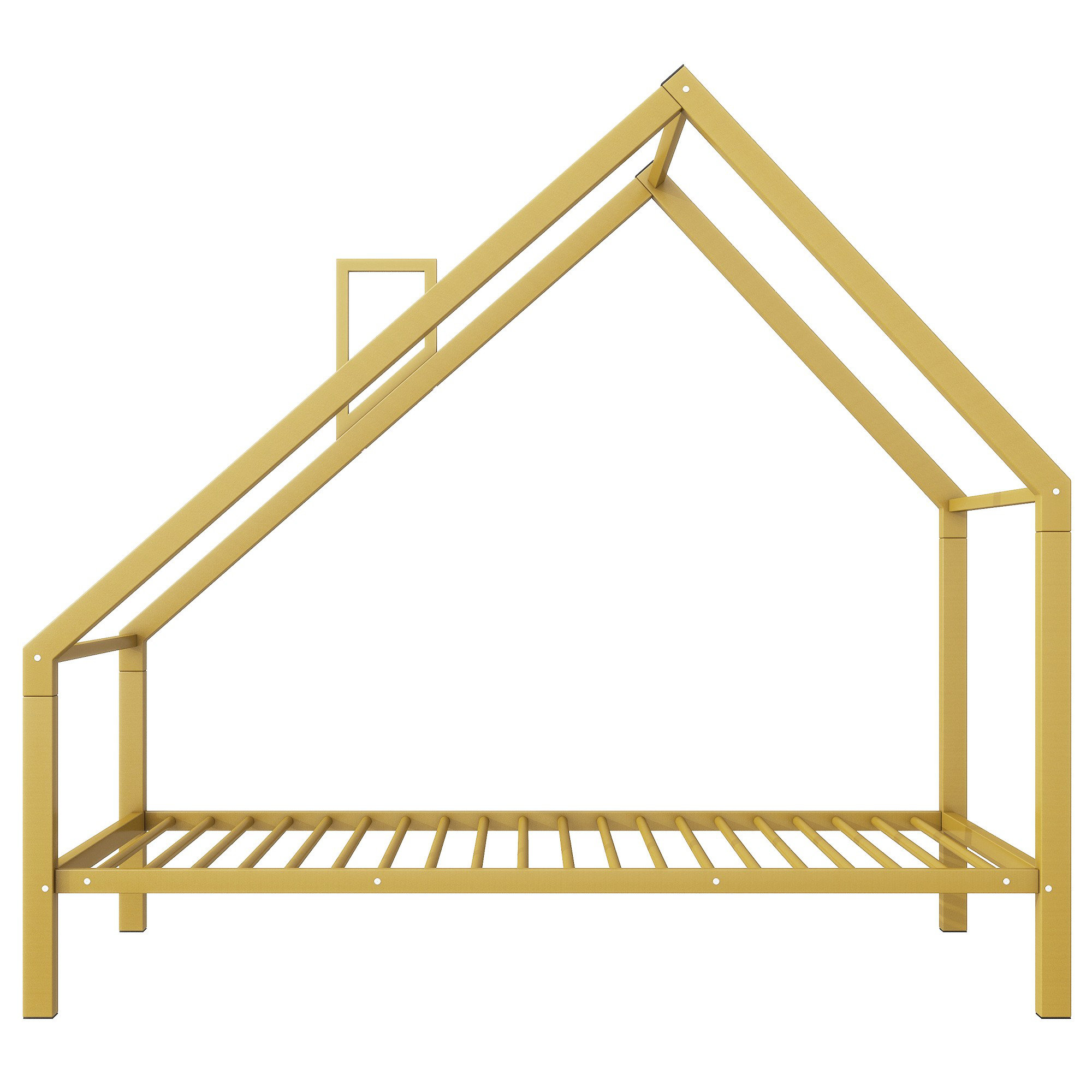 Mercer41 Modern House Roof Metal Frame Daybed | Wayfair