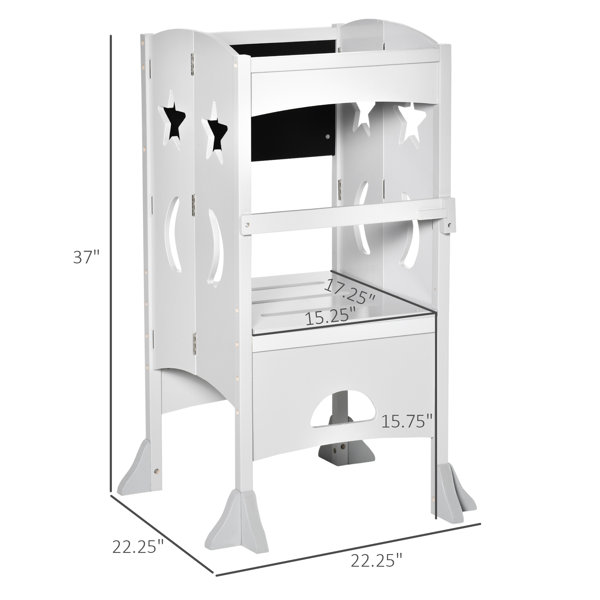 Qaba Foldable Step Stool & Reviews | Wayfair