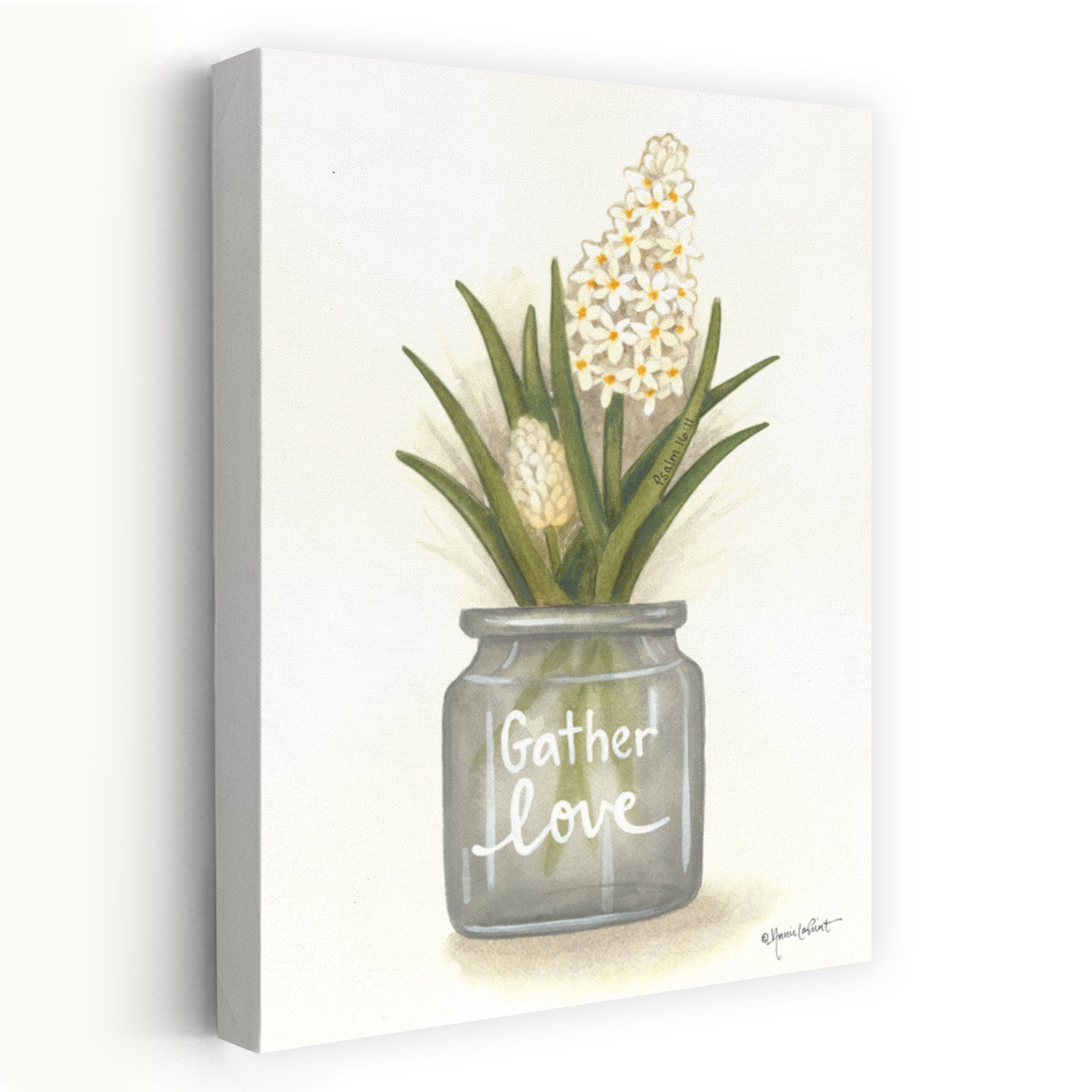 Ophelia & Co. Gather Love Hyacinth Contemporary Hyacinth Flower Art ...