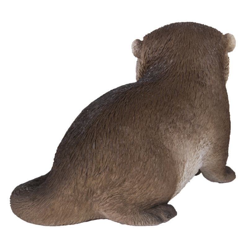 Hi-Line Gift Ltd. Otter Leaning Forward Animal Statue & Reviews | Wayfair
