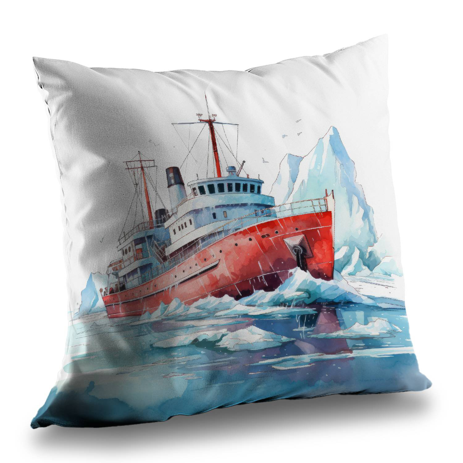 Concius Sales Breaking the ice - Throw pillow cover - Poly twill ...