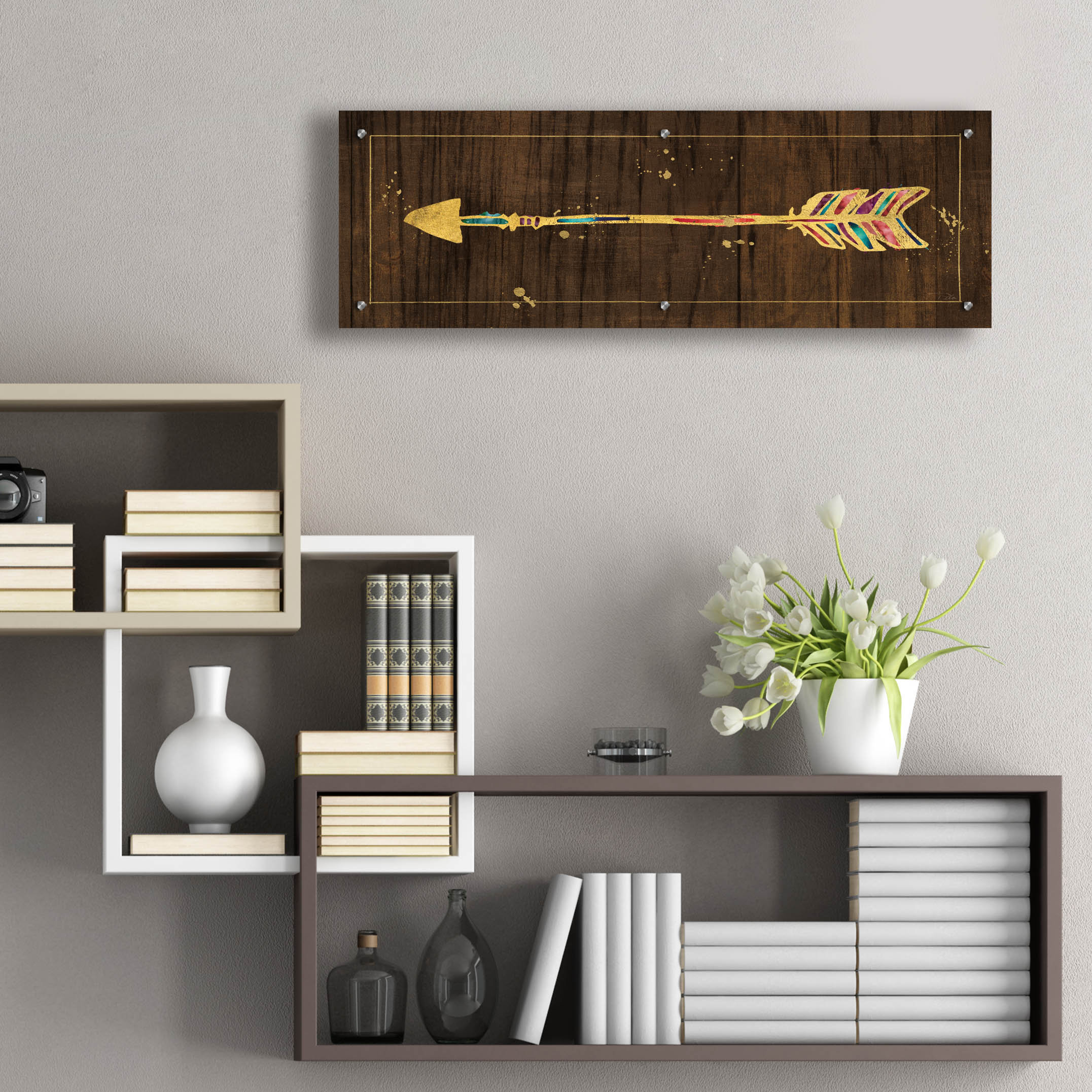 Dakota Fields 'Beautiful Arrows 4 On Wood No Words' by Pela Studio ...