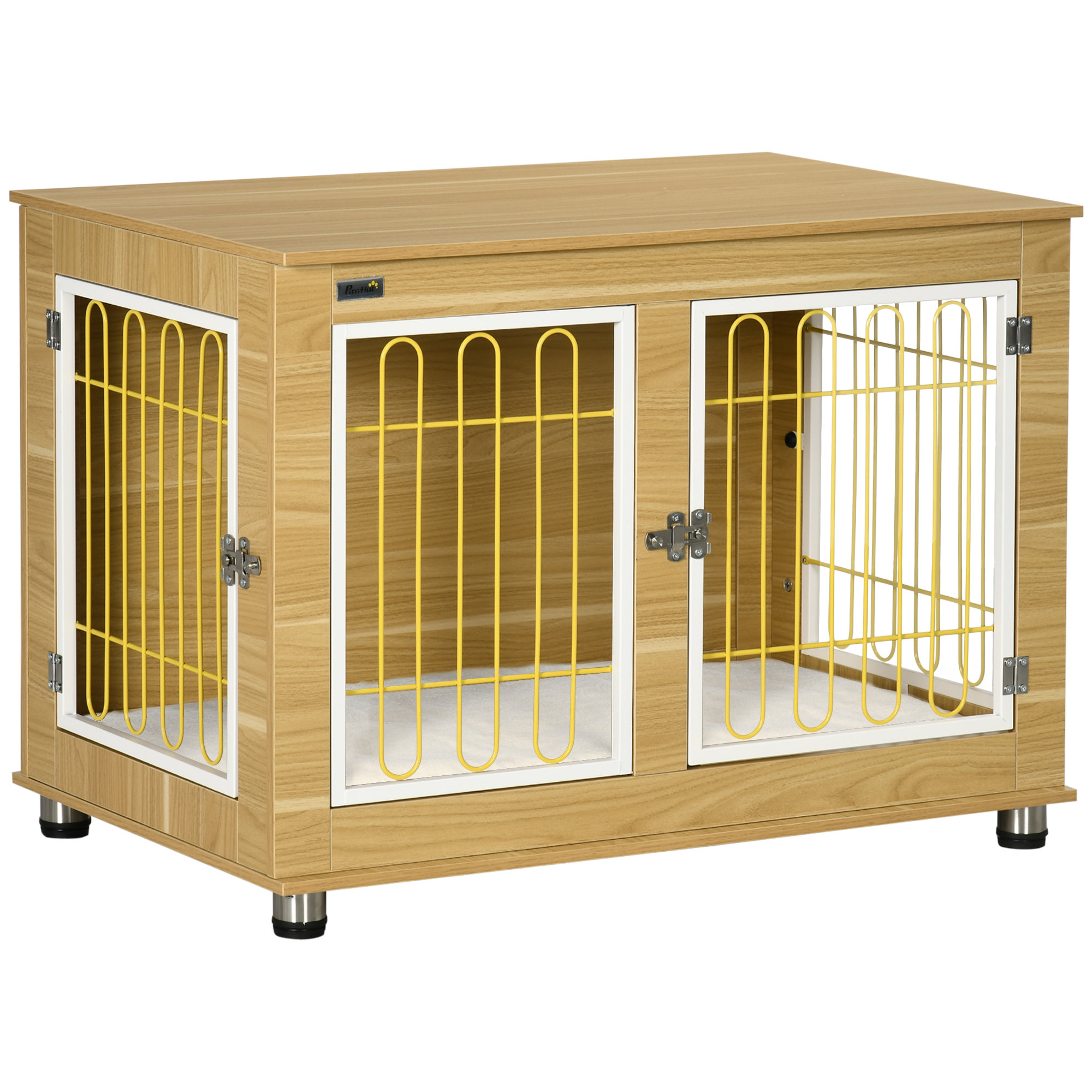 PawHut Wood Cage with 2 Doors | Wayfair.co.uk