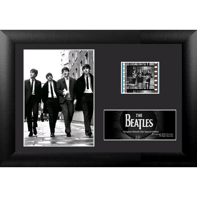 Winston Brands The Beatles Actual Film Cell Decorative Display ...