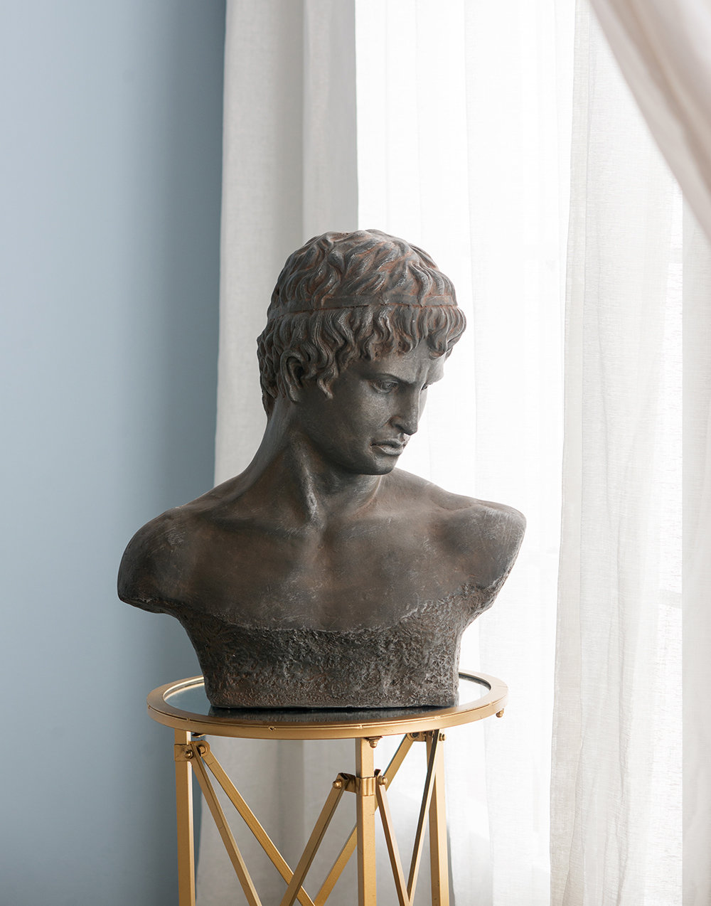 Lark Manor™ Akeil Brown/Gray Atticus Bust & Reviews | Wayfair