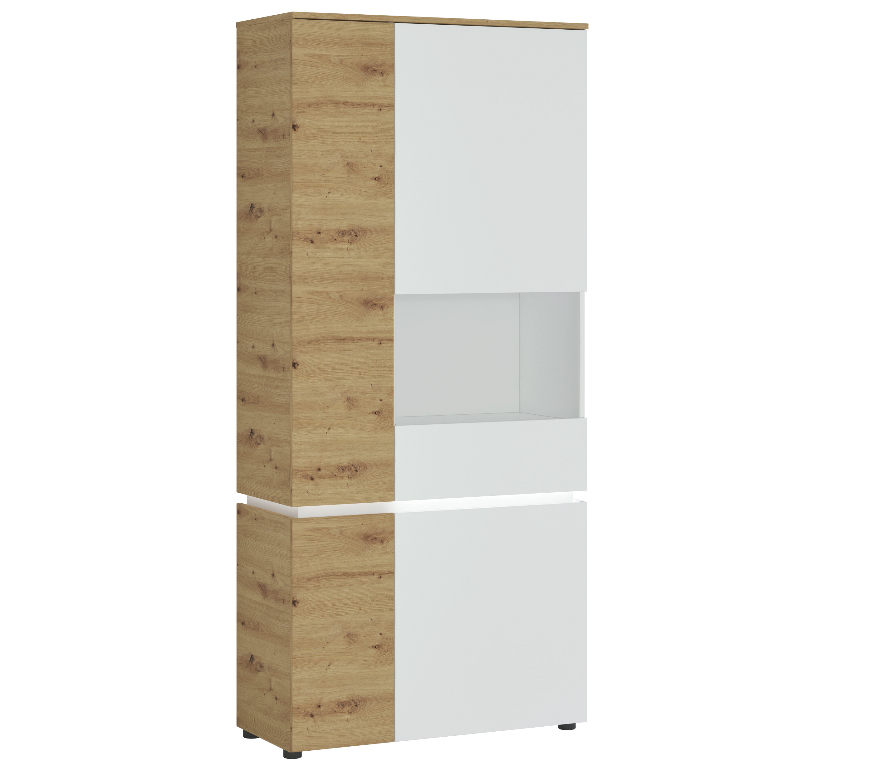 Ebern Designs Bobbye China Cabinet with Lighting & Reviews | Wayfair.ie