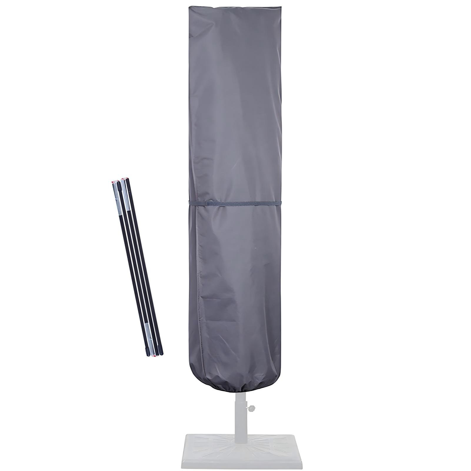 Latitude Run® Patio Umbrella Cover With Rod For Umbrellas & Double ...