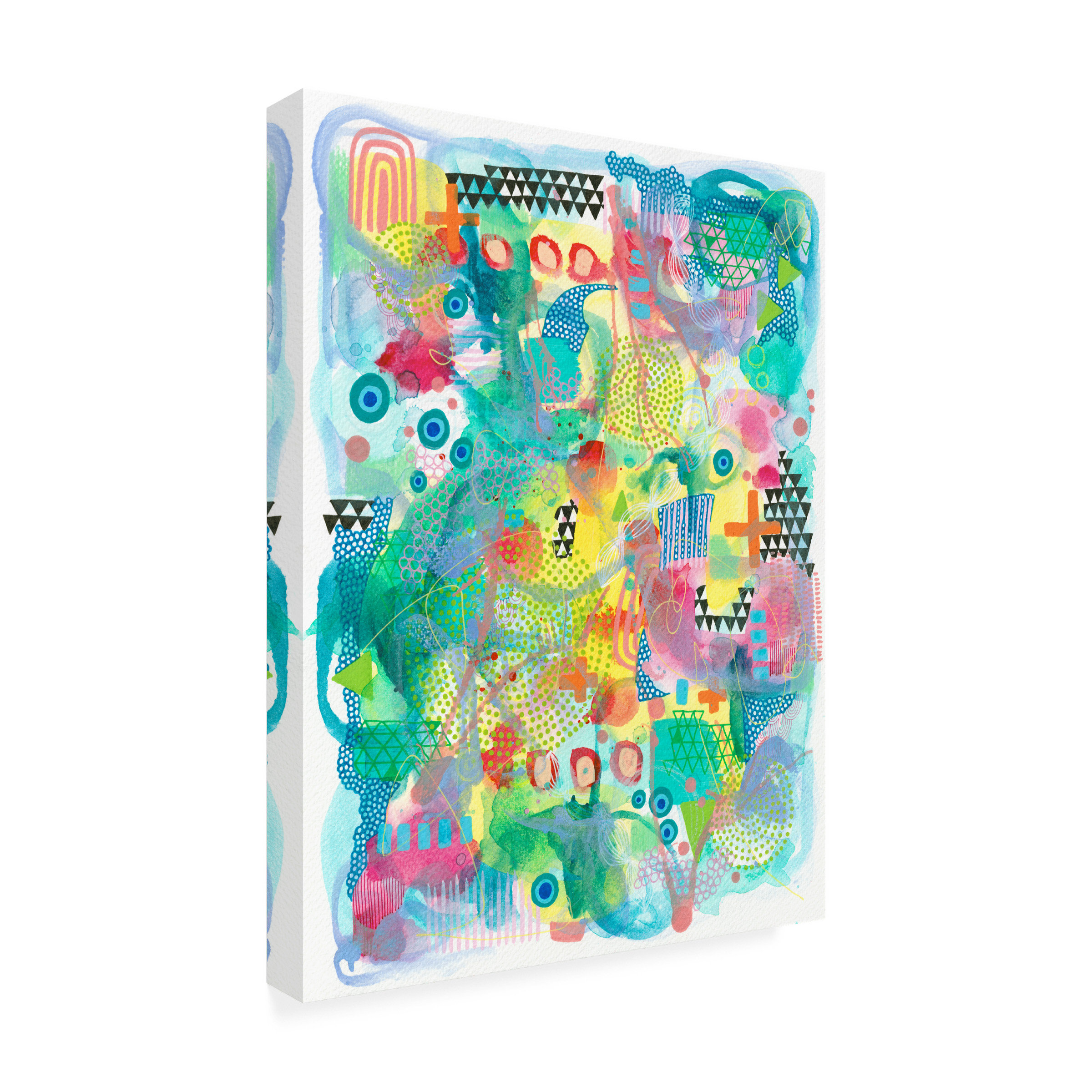 Wrought Studio™ Emreigh Lemonade Stand On Canvas by Van Dam Art Print ...