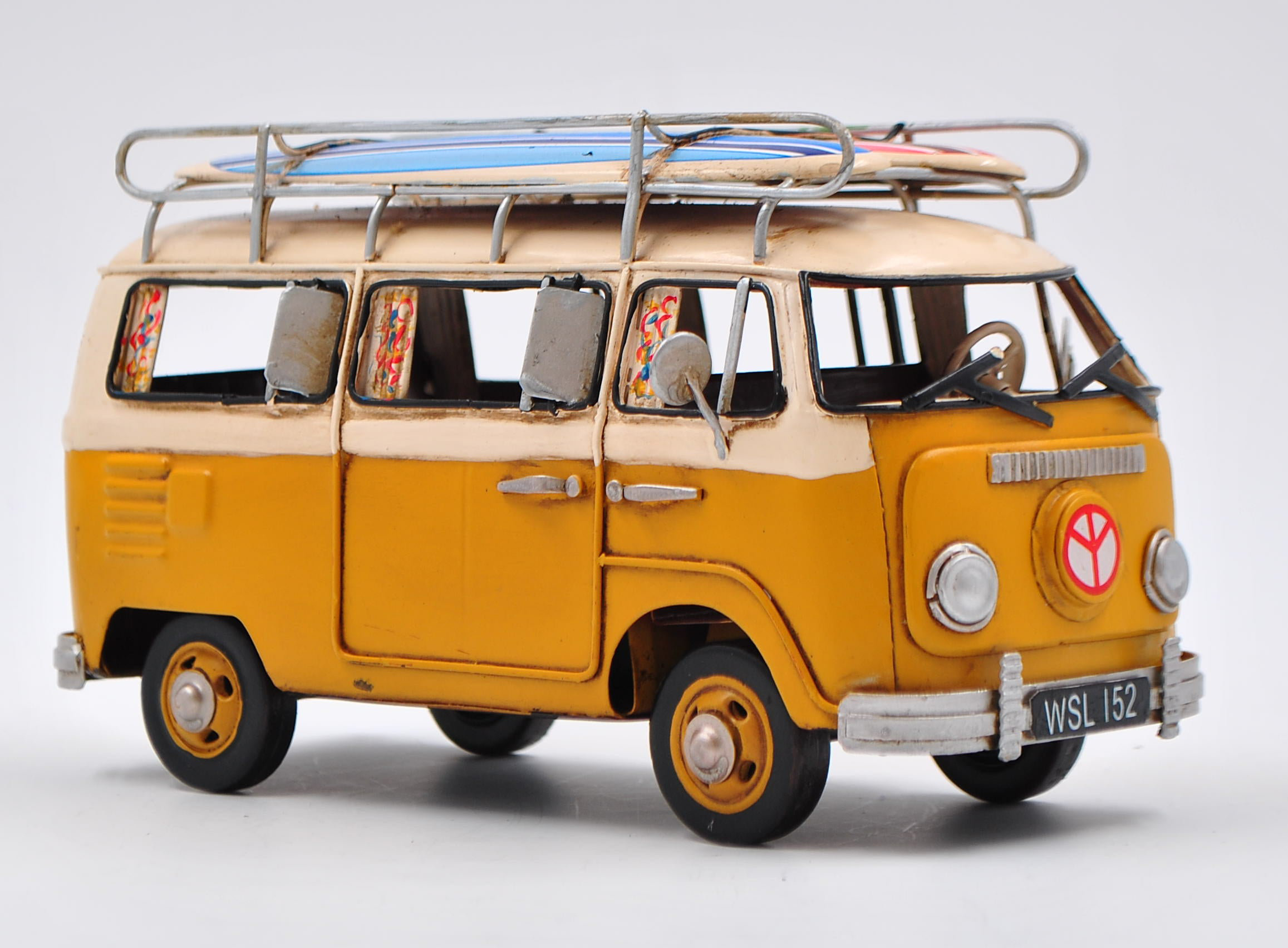 Williston Forge Dairine Volkswagen Mini Bus For Surfers With Surf Board ...