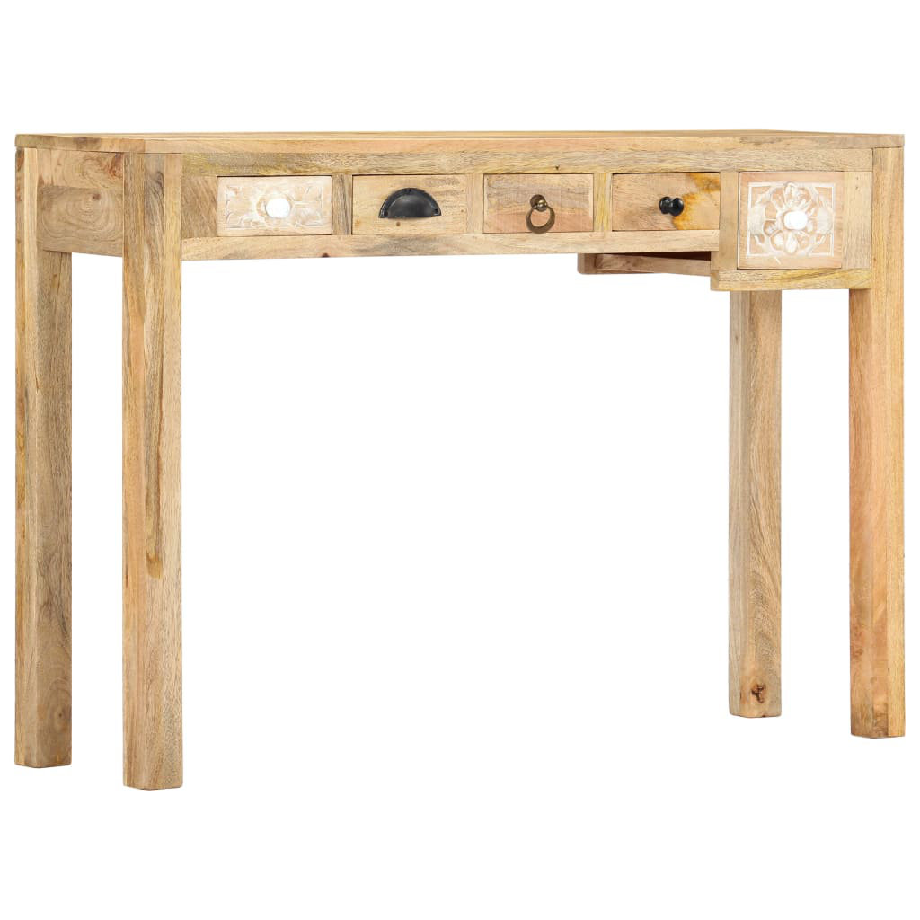 Dakota Fields Console Table 43.3"x11.8"x29.5" Solid Mango Wood | Wayfair