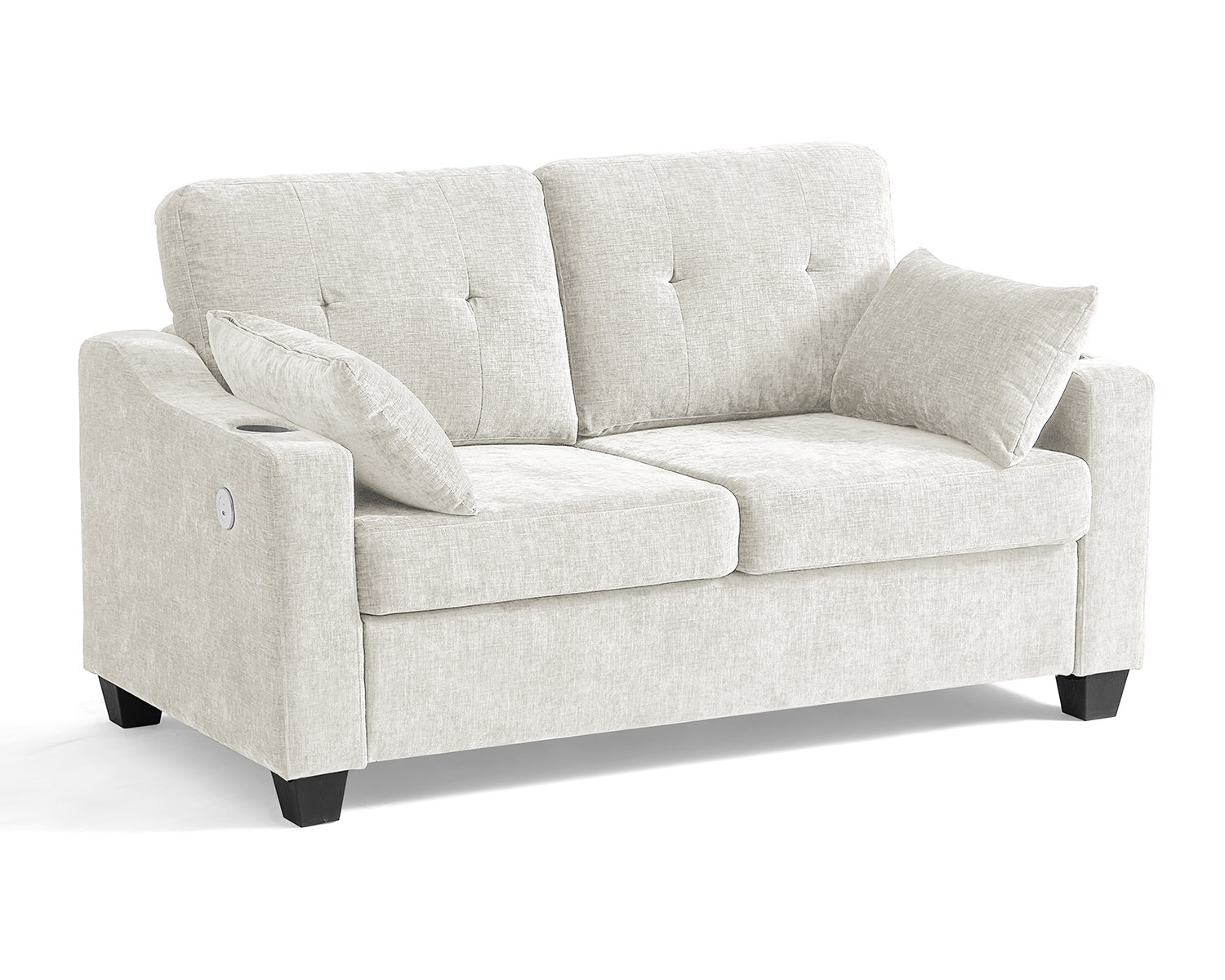 Hokku Designs Pull Out Sofa Bed Full Size Sleeper Sofa, 2-In-1 ...