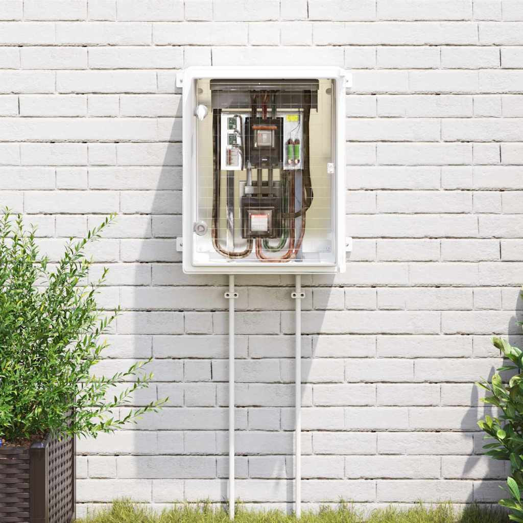 WFX Utility Control Cabinet Grey 40 X 17.5 X 50 Cm ABS Plastic ...