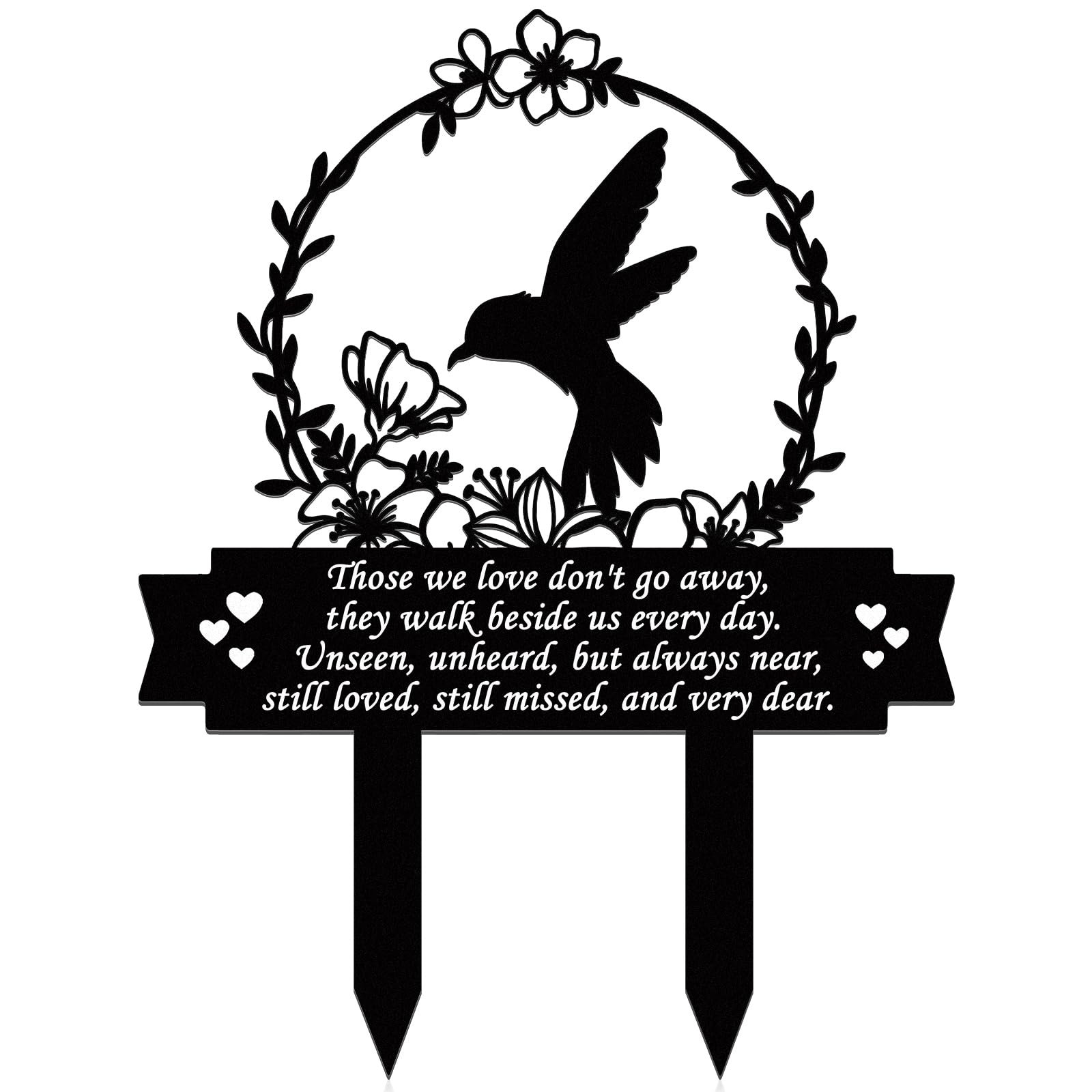 Arlmont & Co. Memorial Stakes Cemetery Decorations For Grave ...