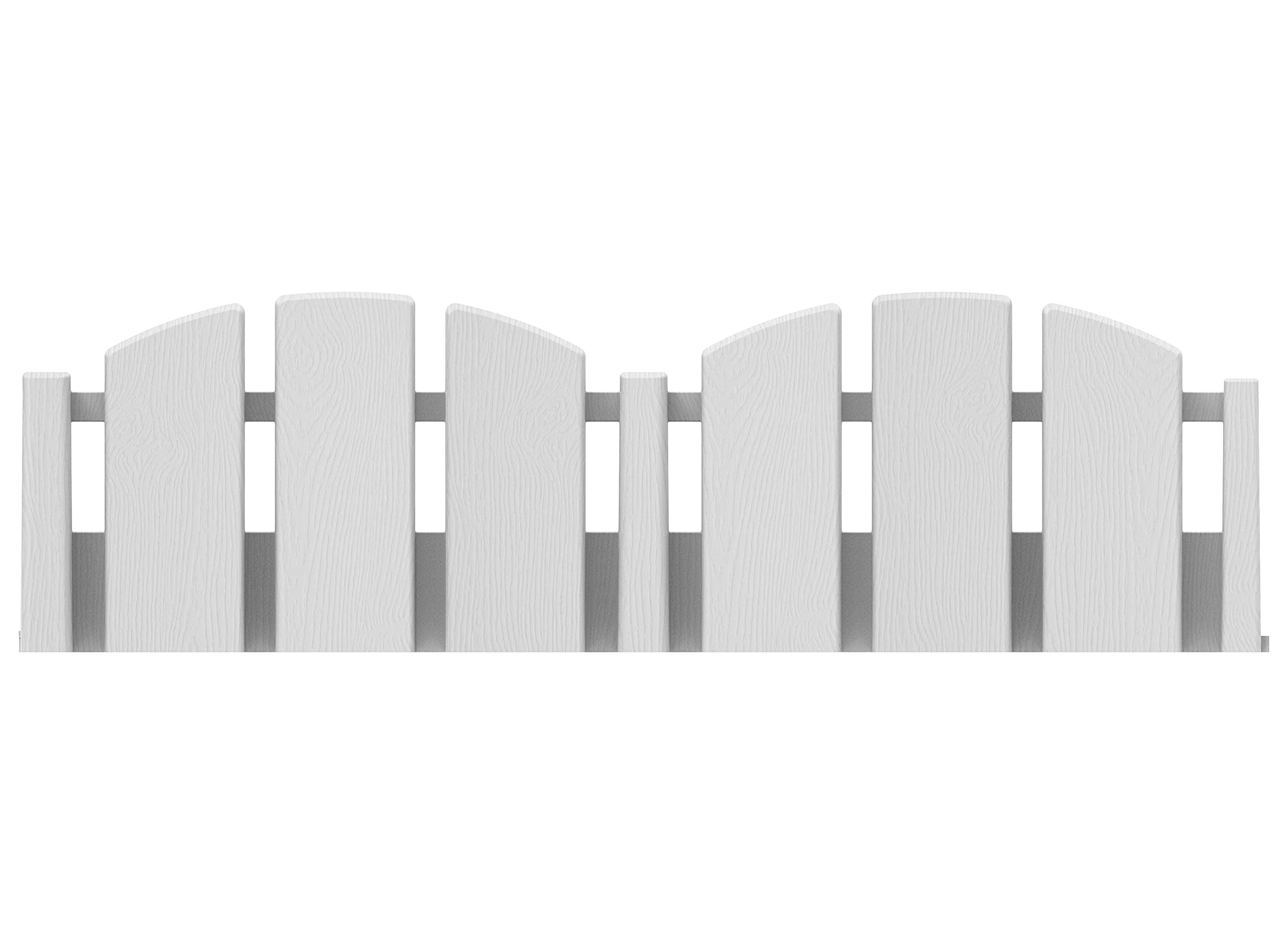 Fashion Finesse No-Dig Landscape Edging With Anchoring Spikes, 4.5 In ...