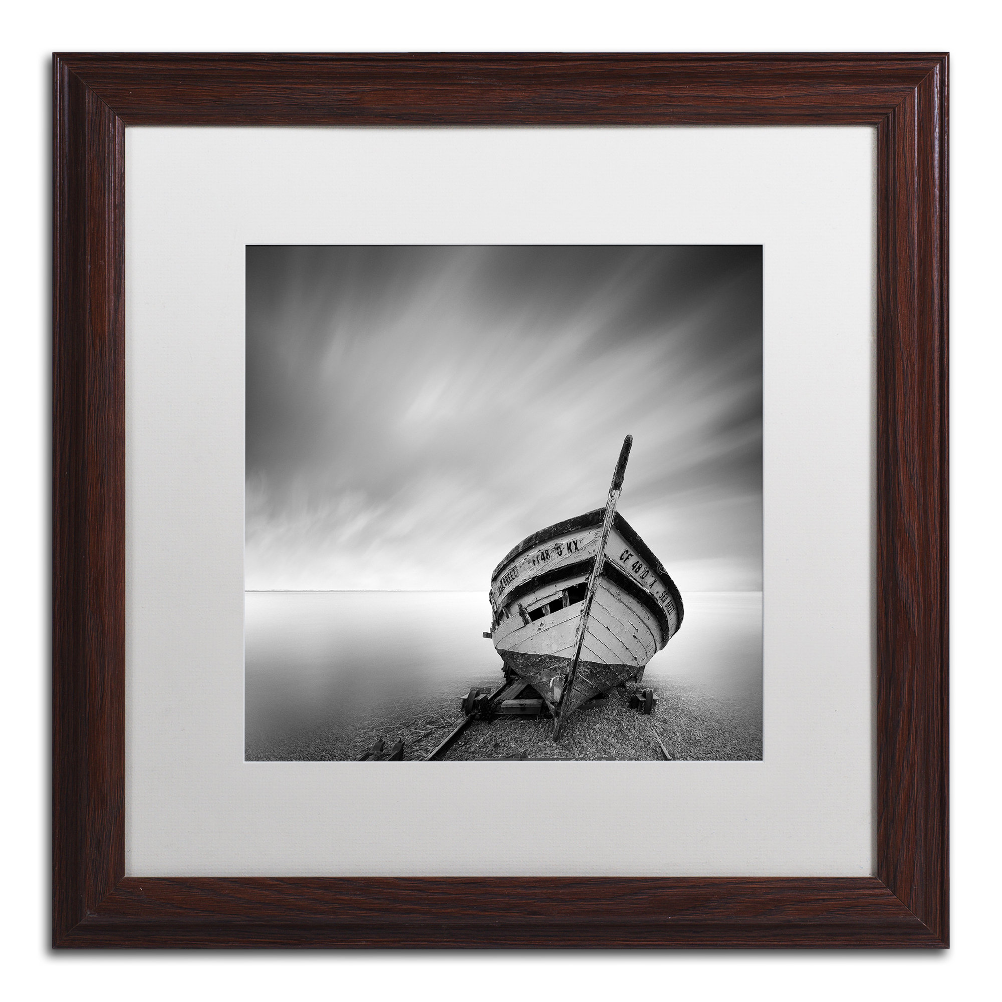 Breakwater Bay "Boat I" by Moises Levy Framed Photographic Print | Wayfair