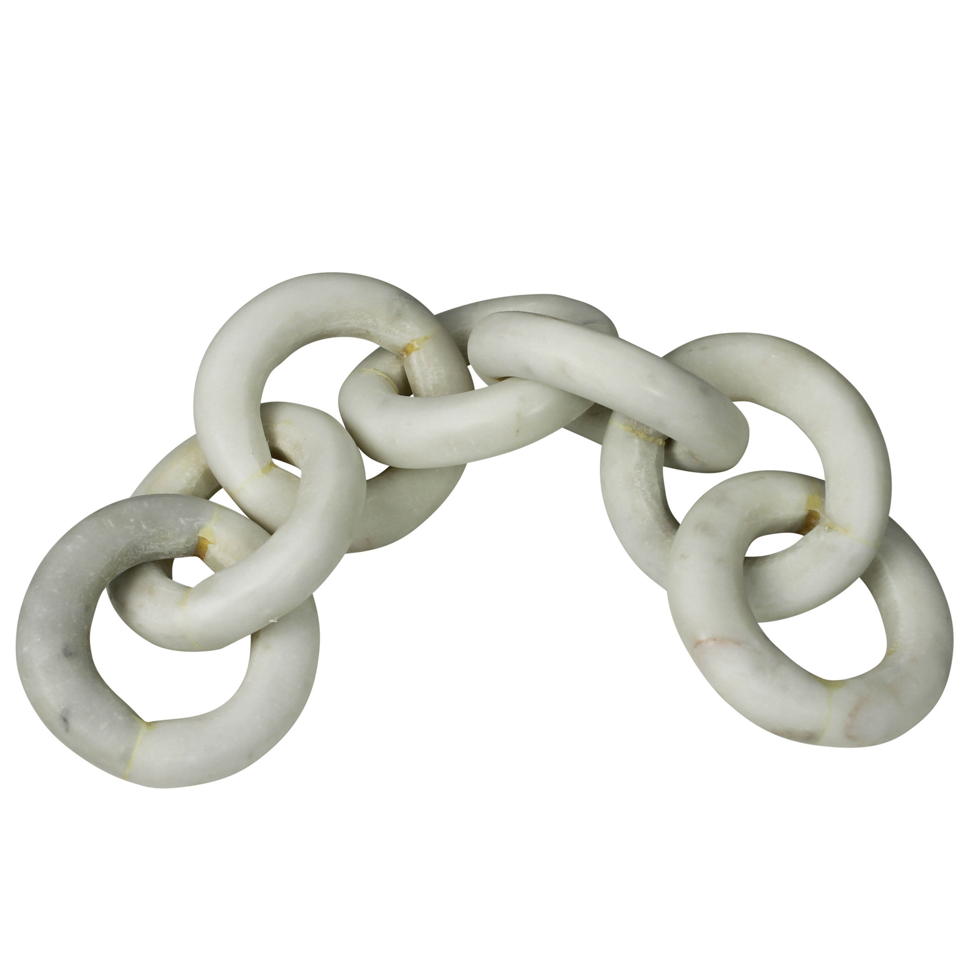 Dakota Fields Marble Chain Sculpture | Wayfair