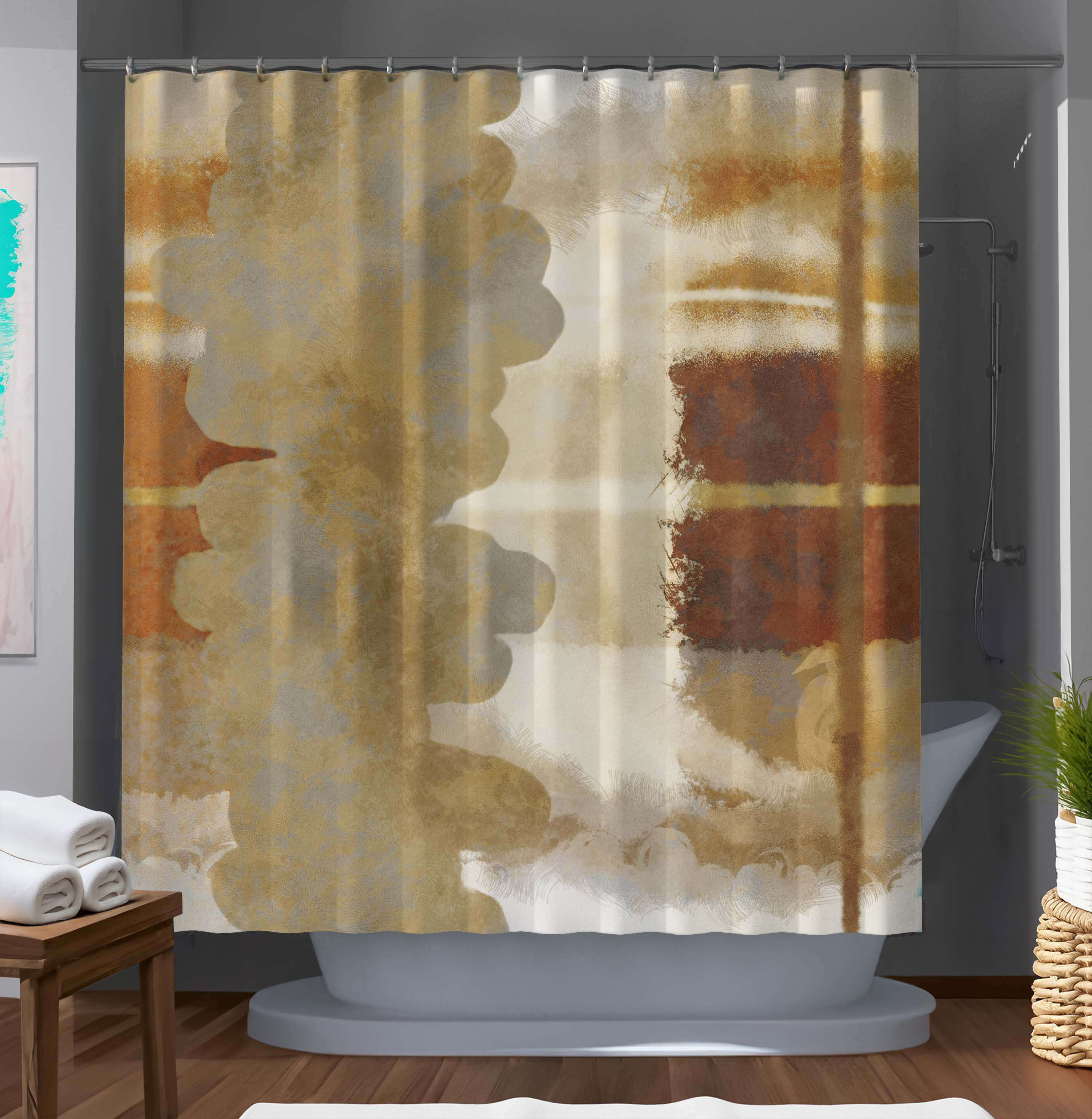 East Urban Home Magnificent Pride Shower Curtain | Wayfair