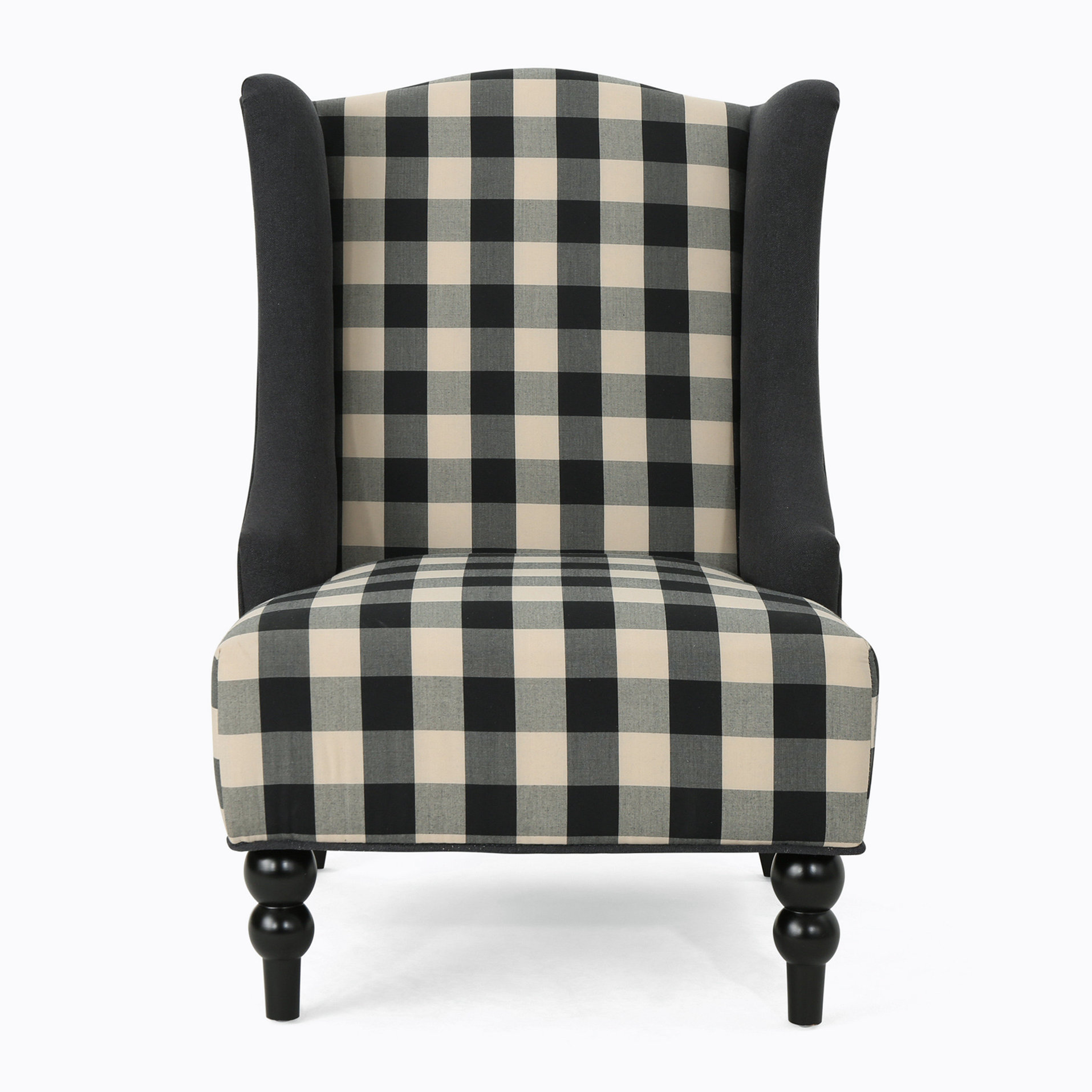 Rosalind Wheeler TODDMAN HI-BACK CLUB CHAIR, High-Back Fabric Club ...