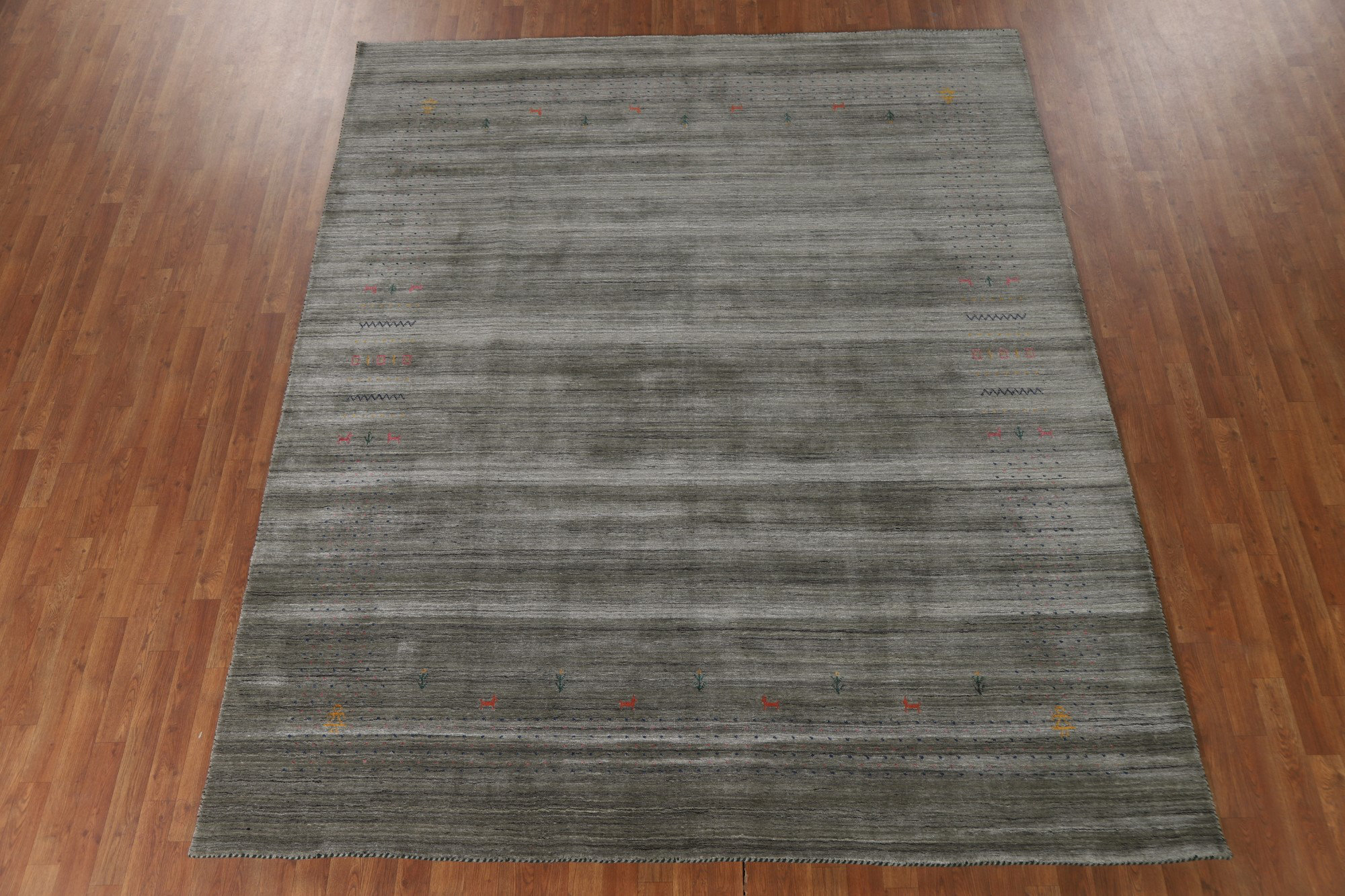 Hokku Designs Handmade Gabbeh Oriental Area Rug 8x10 | Wayfair